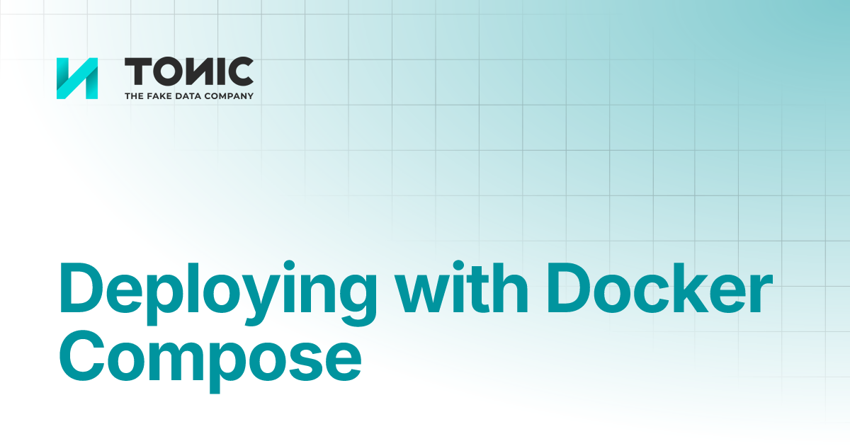 Deploying with Docker Compose | Tonic Textual | Tonic.ai documentation
